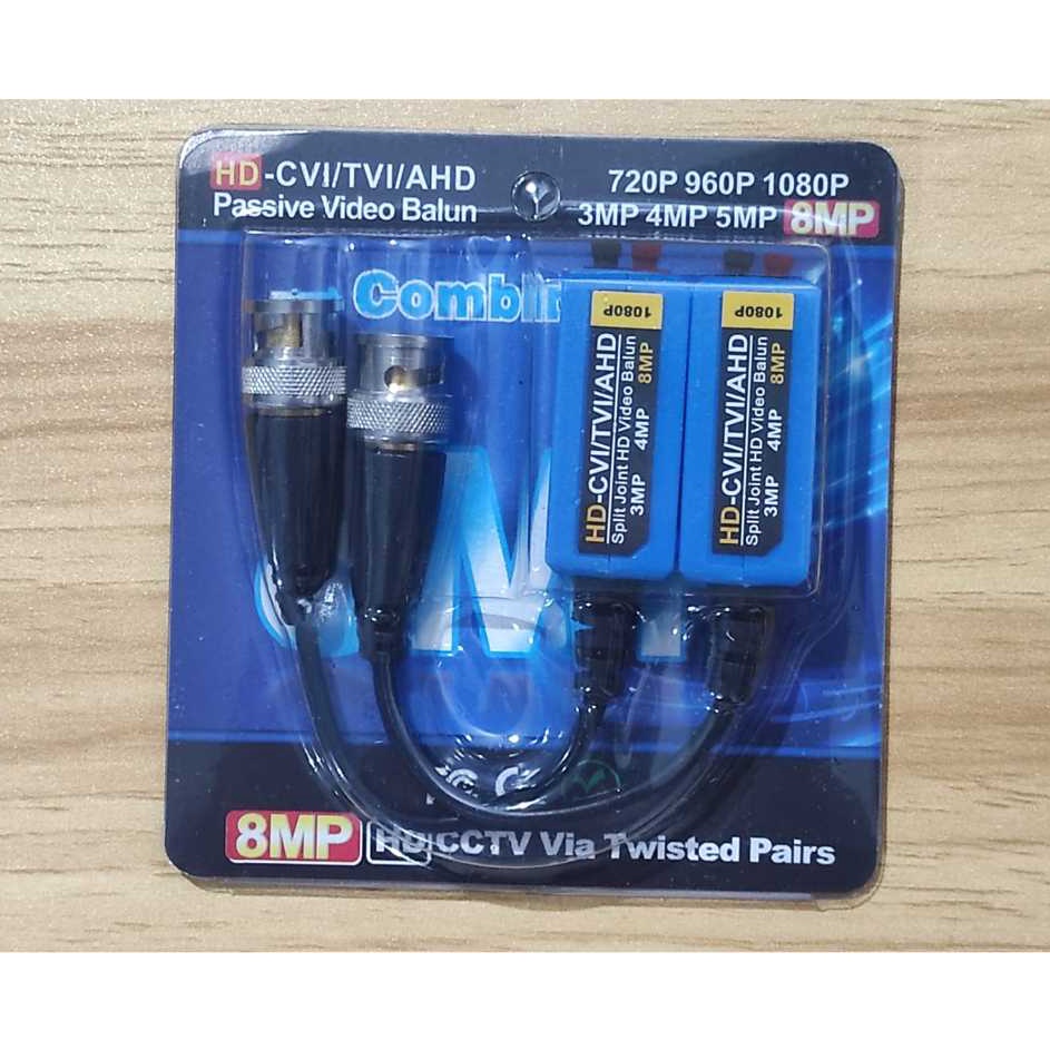 8mp CCTV Balun Passive Balun 8MP Balun | Shopee Philippines