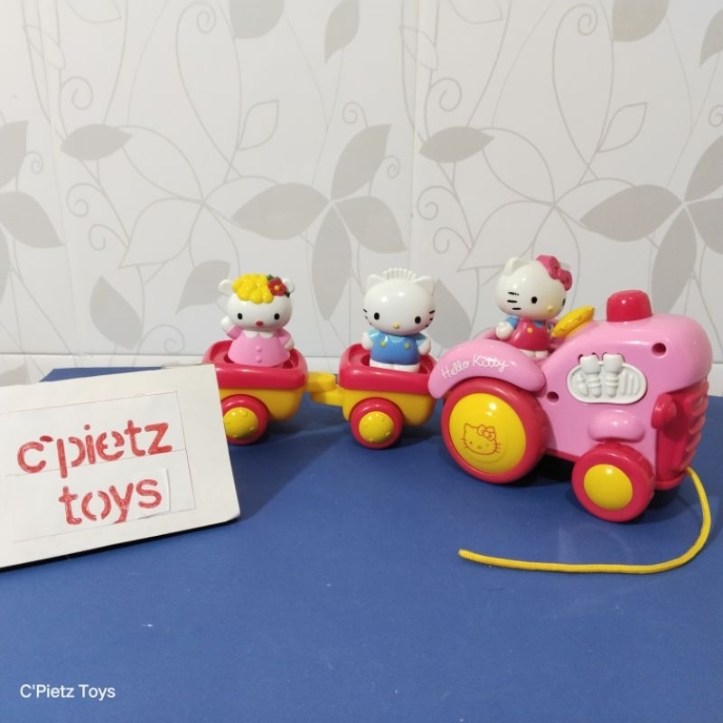Sanrio Hello Kitty Pull Along Tractor Series Car (Second/Preloved ...