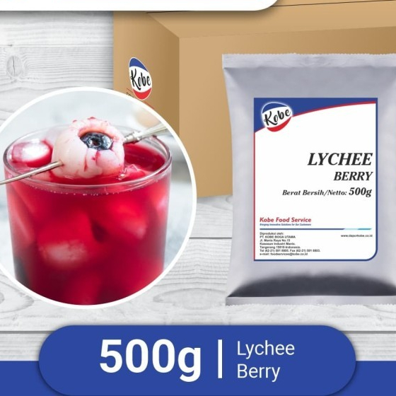 Lychee Berry Kobe 1/2 kg/Lychee Powder 500 gr/Lychee Powder Drink ...