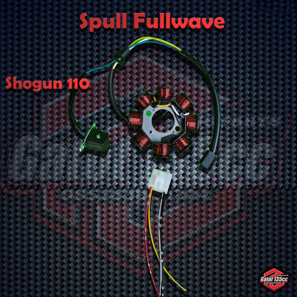 Spull Fullwave Shogun kebo 110cc PNP uses Nmax or tiger kiprok Support ...