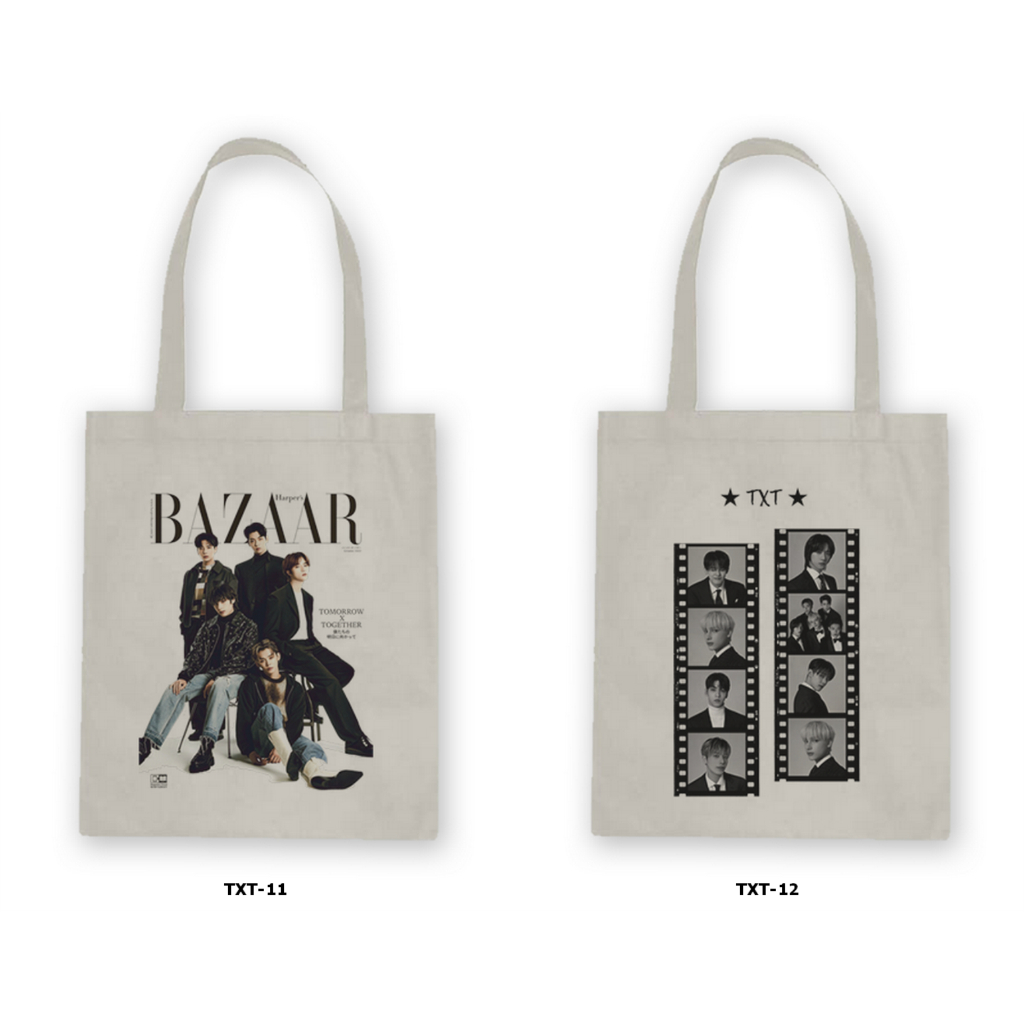 Zipper TOTE BAG - TXT / TOMORROW X TOGETHER /KPOP BOYBAND | Shopee ...