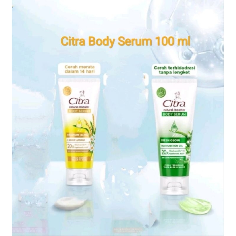 Citra Natural Booster Body Serum Complete Glow with 20X Niacinamide ...