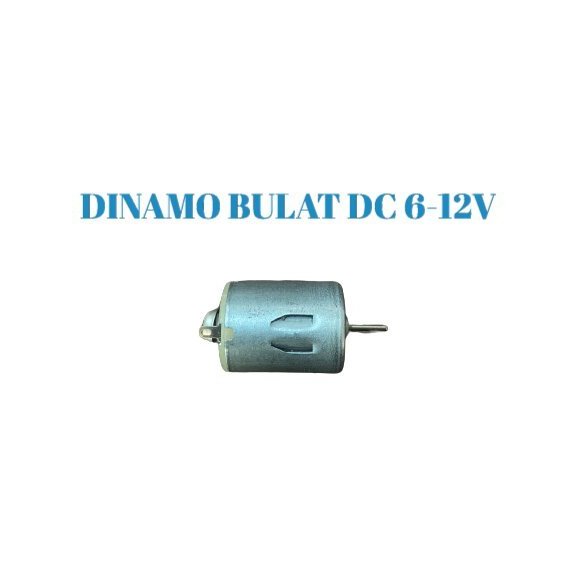 Mini ROUND DYNAMO DC 6V-12V ROUND MOTOR DYNAMO | Shopee Philippines
