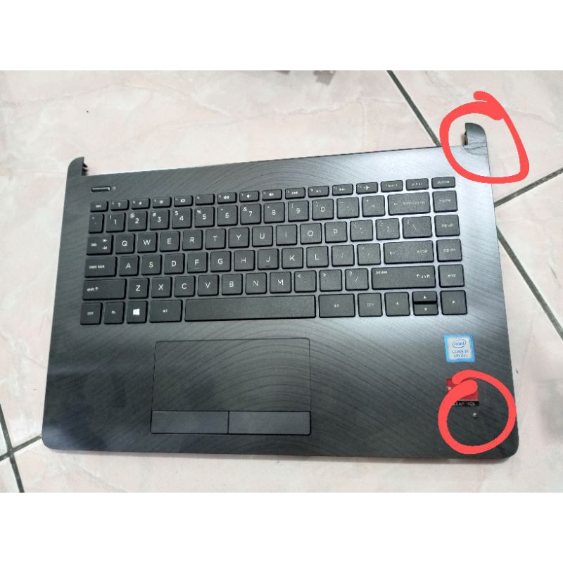 Casing the laptop keyboard of the hp g6 240 can be bw 14 | Shopee ...