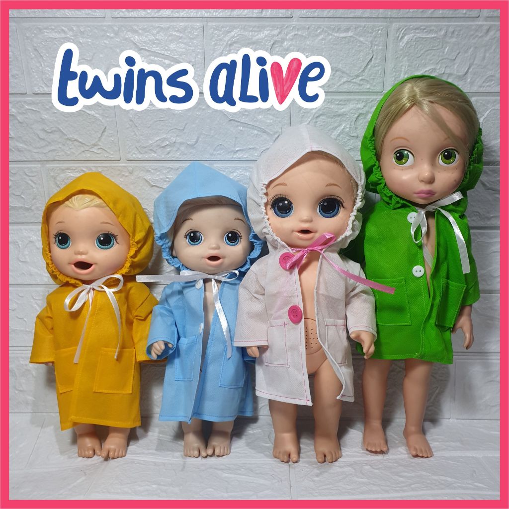 Baby Alive Animator Raincoat Doll Clothes | Shopee Philippines