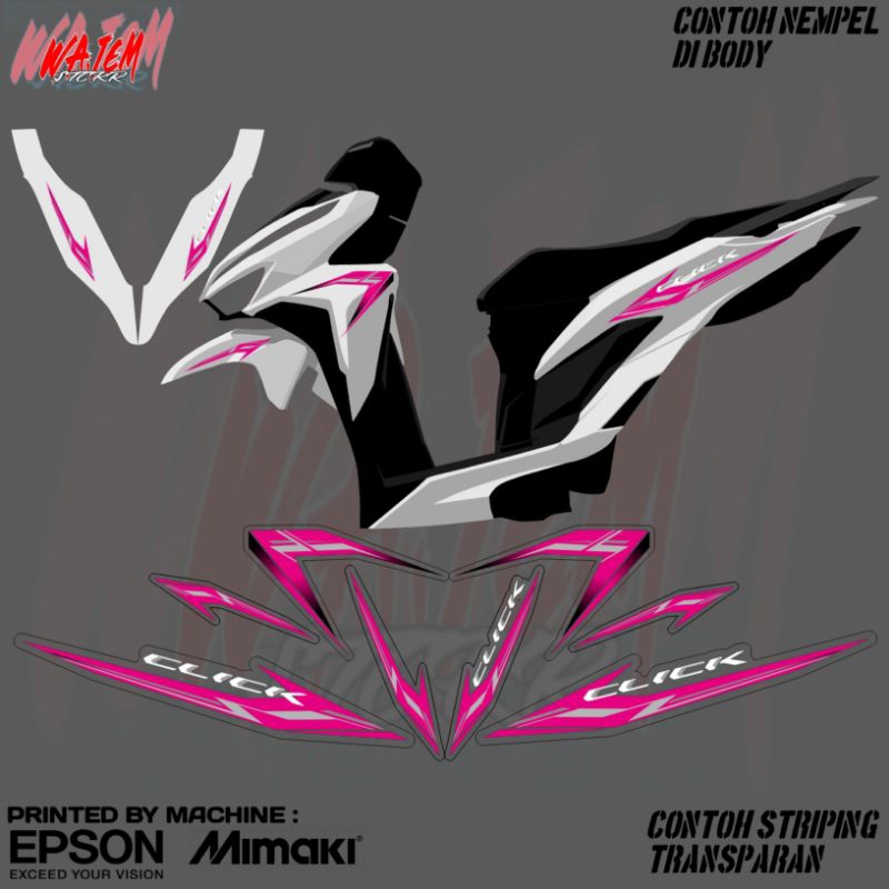 Transparent STRIPING VARIO NEW 125 150 MODEL COPY VARIO GEN 2 | Shopee ...
