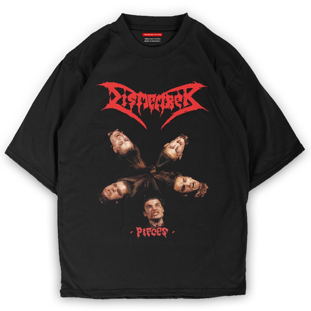 DISMEMBER metal band t-shirt - Pieces Premium Men's music death metal ...