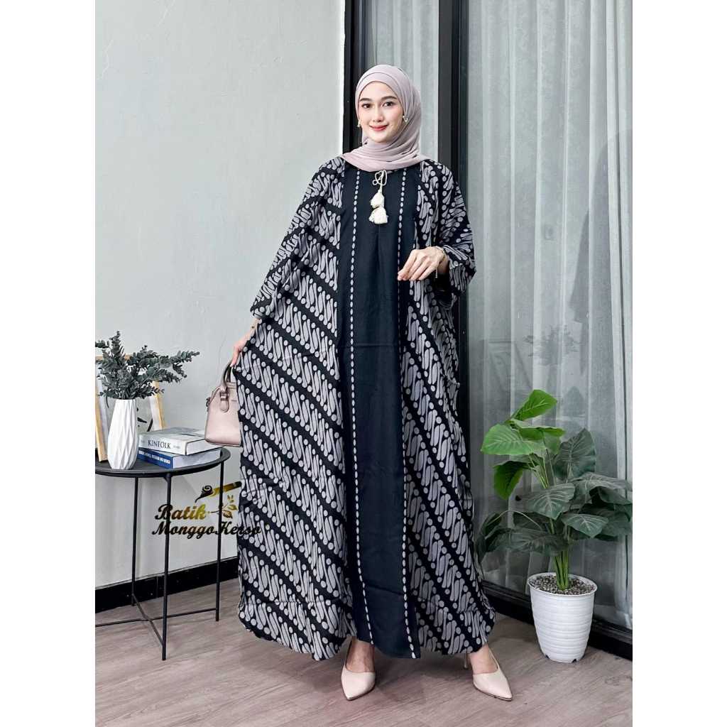 Batik Monggo kerso - Abaya Kaftan Turkey Saudi Arabian Gamis Dubai ...