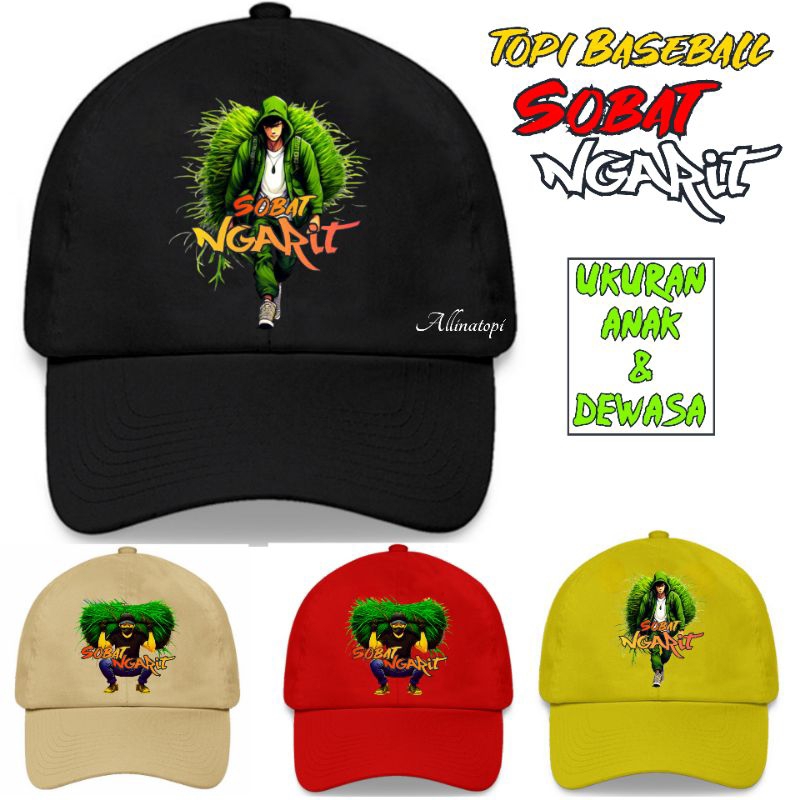 Buddy Ngarit Hat/Baseball Cap for Children and Adults with Viral Sobat ...