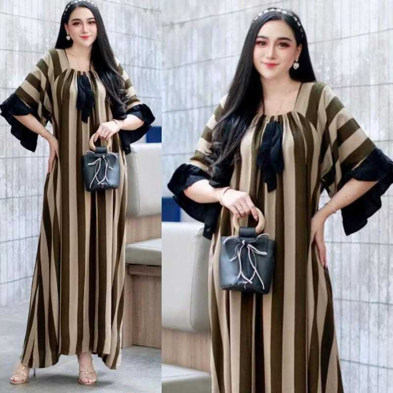 Latest Striped Motif Rayon Daster | Shopee Philippines