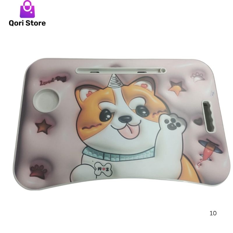 Qori Store - 3D Character Study Table / Laptop Table / Laptop Study ...