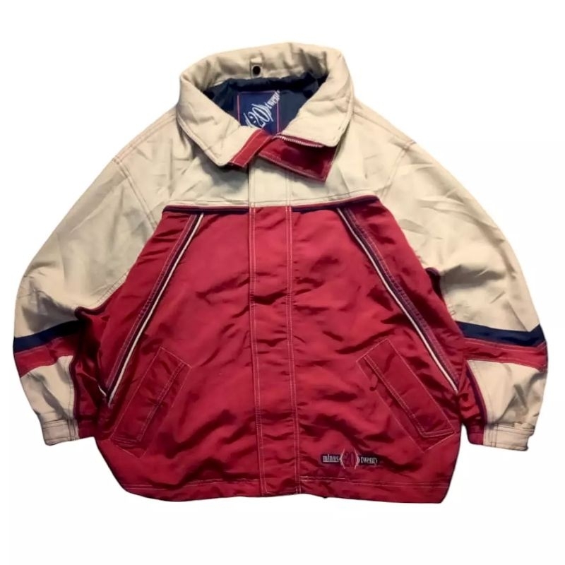Vintage jacket Racing colorblock jacket!!Year END! | Shopee Philippines