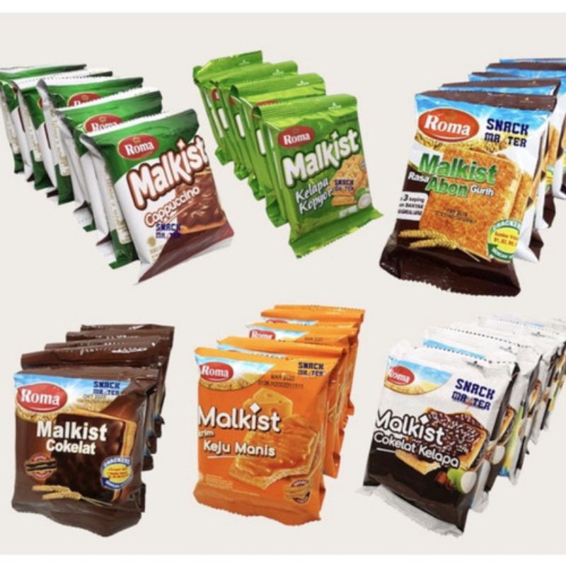 Roma MALKIST SACHET 1 PLAN CONTAINS 10 BKS X 21 GR | Shopee Philippines