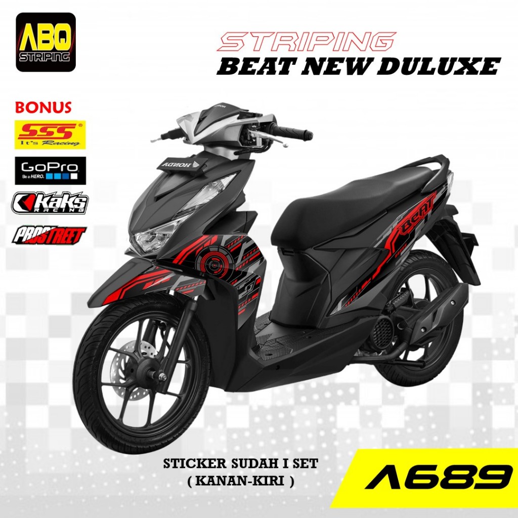 Beat Deluxe Sticker Striping 2020 2021 2022 2023 Anti Fade Free ...