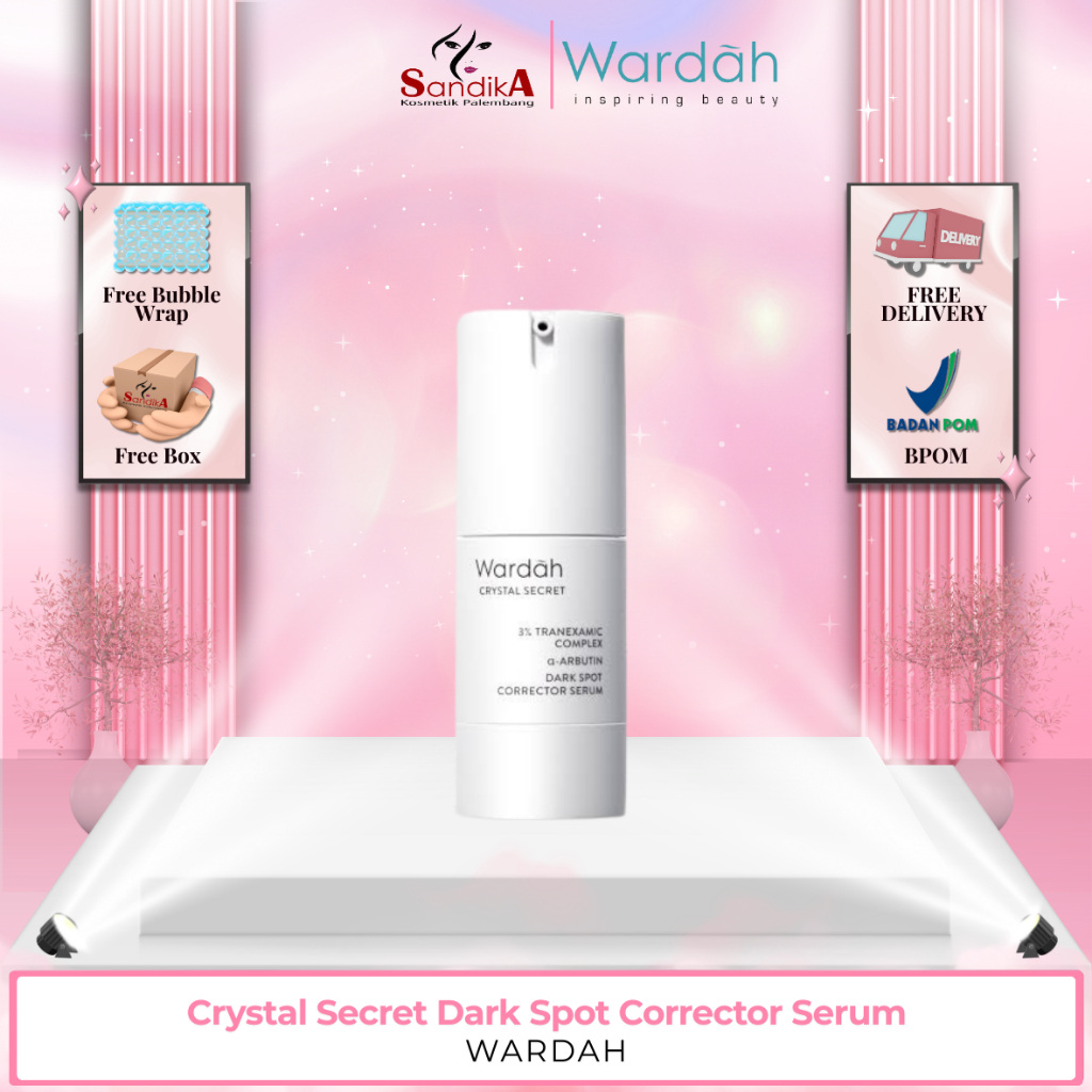 Wardah Crystal Secret Dark Spot & Brightening Serum 20ml (100% Original ...