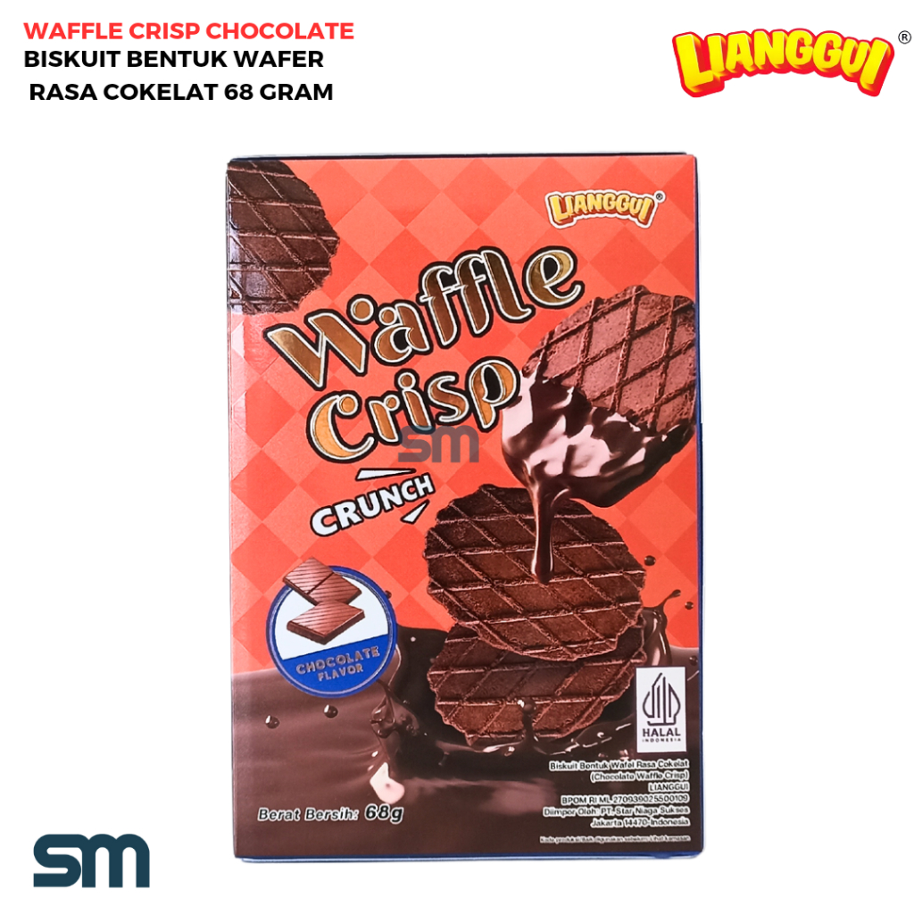 LIANGGUI WAFER WAFFLE CRISPY BISCUIT 68 GRAM | Shopee Philippines