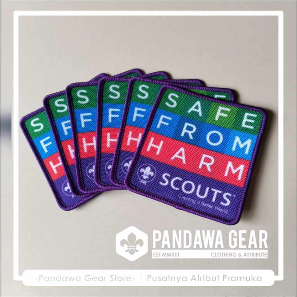 Safe FROM HARM SCOUTS Patch / Badge | Shopee Philippines