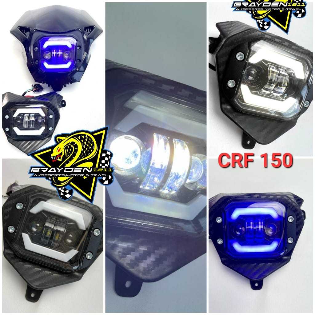 LED LASER Reflector for Sumo CRF 150L KLX BIGFOOT DTRACKER New WR 155 ...
