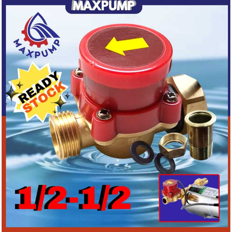 Maxpump Flow Switch 1/2 inch - 1/2 inch Automatic Booster Pump 1/2 inch ...