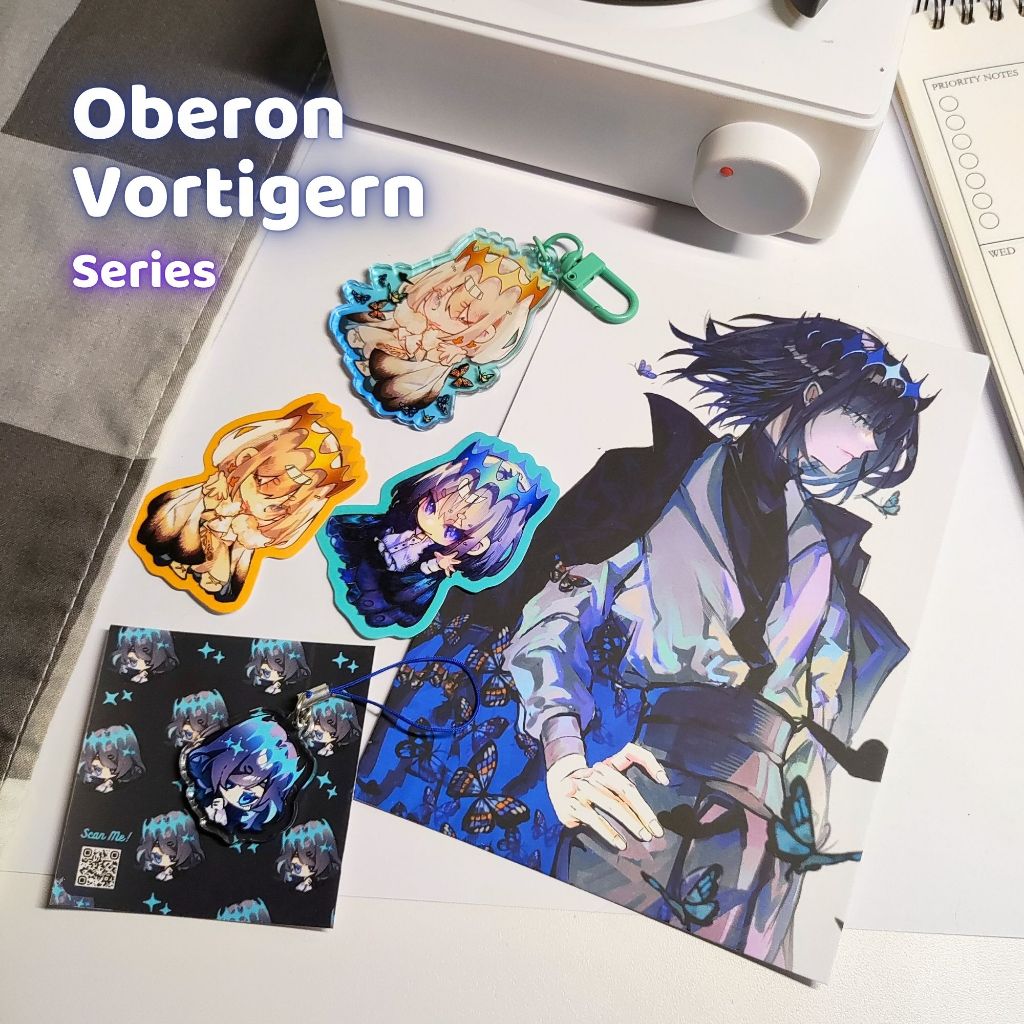 Oberon Vortigern Collection Fate Grand Order FGO FANMERCH | Shopee ...