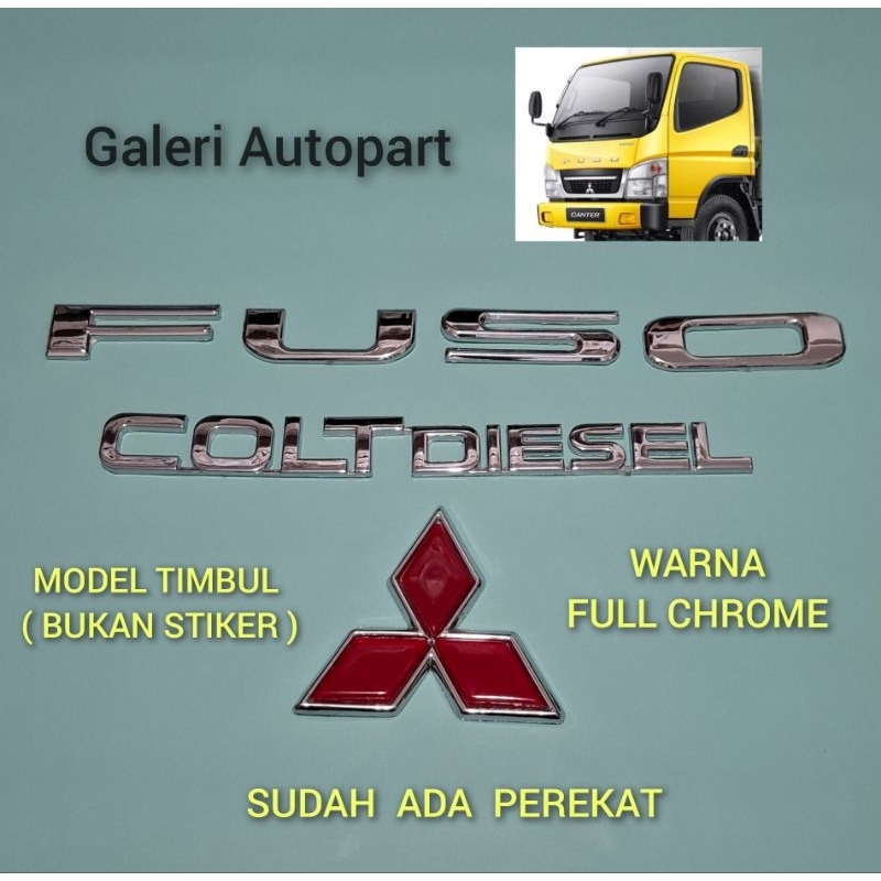 Fuso Canter Emblem / Colt Diesel Emblem / Mitsubishi Three Diamond ...