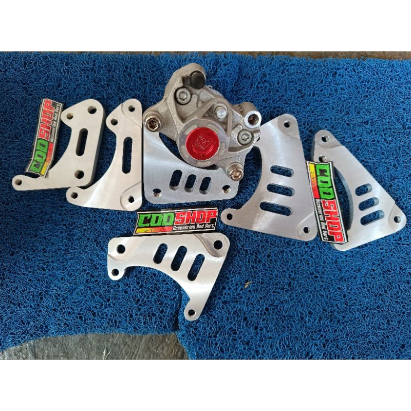 Front caliper mounting bracket bremboo2p ktc formula 81 supra mxking ...