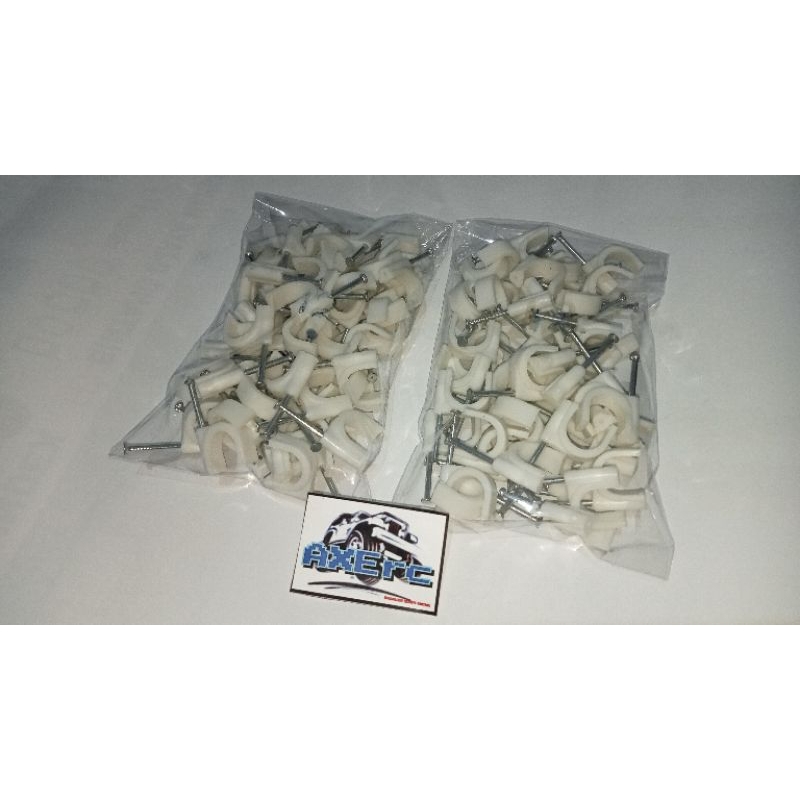Imundex cable clamps 12 mm plastic packaging (50 pcs) | Shopee Philippines