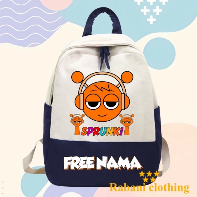 Sprunki BAG SCHOOL CHILDREN'S BAG | Shopee Philippines