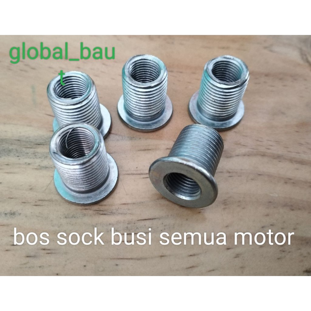 Spark plug bored boss bolts for all motorbikes (1pcs) | Shopee Philippines
