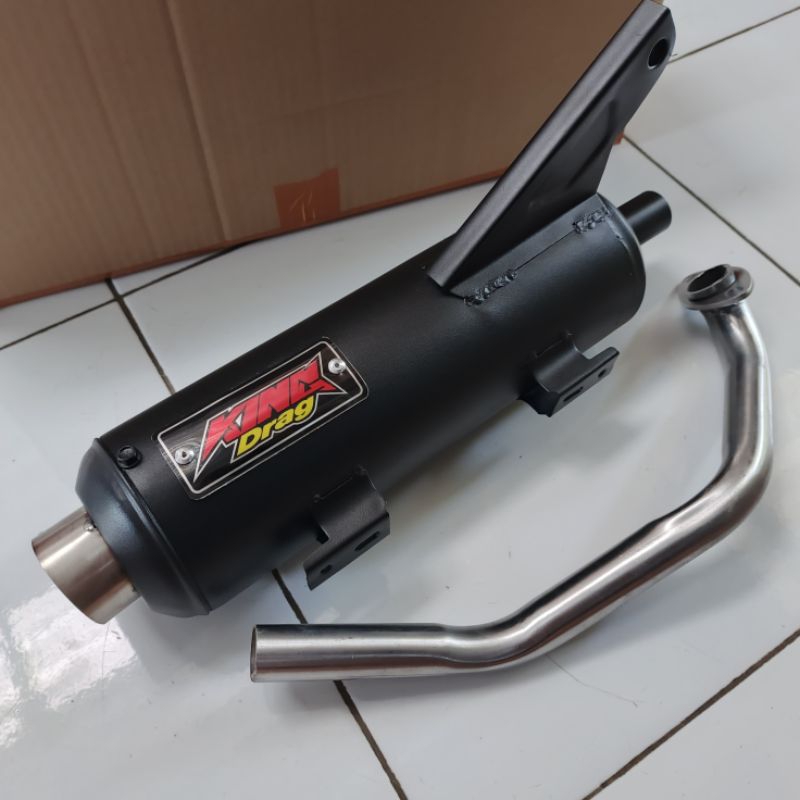 Exhaust standard racing King Drag for mio sporty soulty mio soul i125 ...