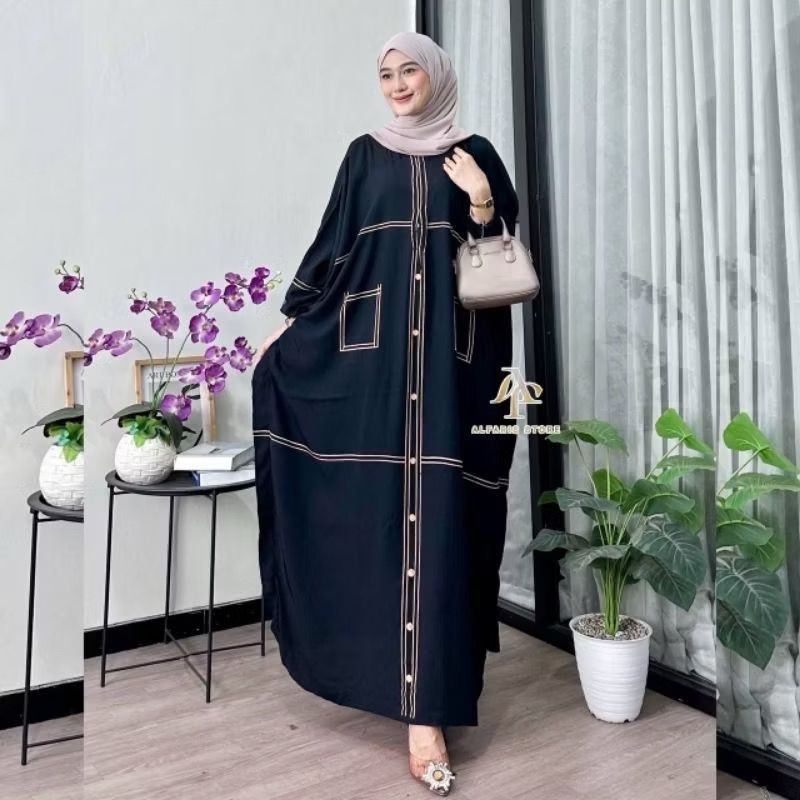 Sofia Kaftan Rayon Premium Jumbo Maxi by Daster Qu Kaftan Batik Motif ...