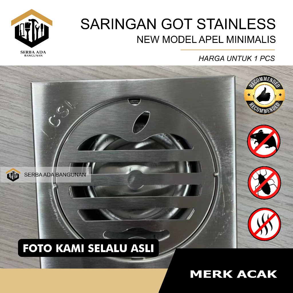 Model Got Strainer (APEP) FULL ORIGINAL Stainless Steel / ANTI RUST 100 ...