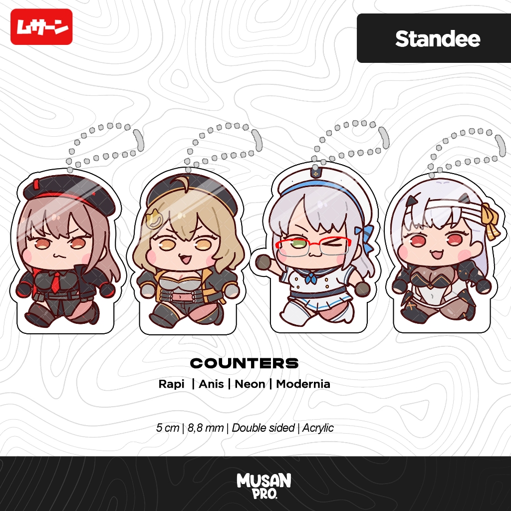 Standee NIKKE Counters - Neat - Anis - Neon - Modernia - Misan | Shopee ...