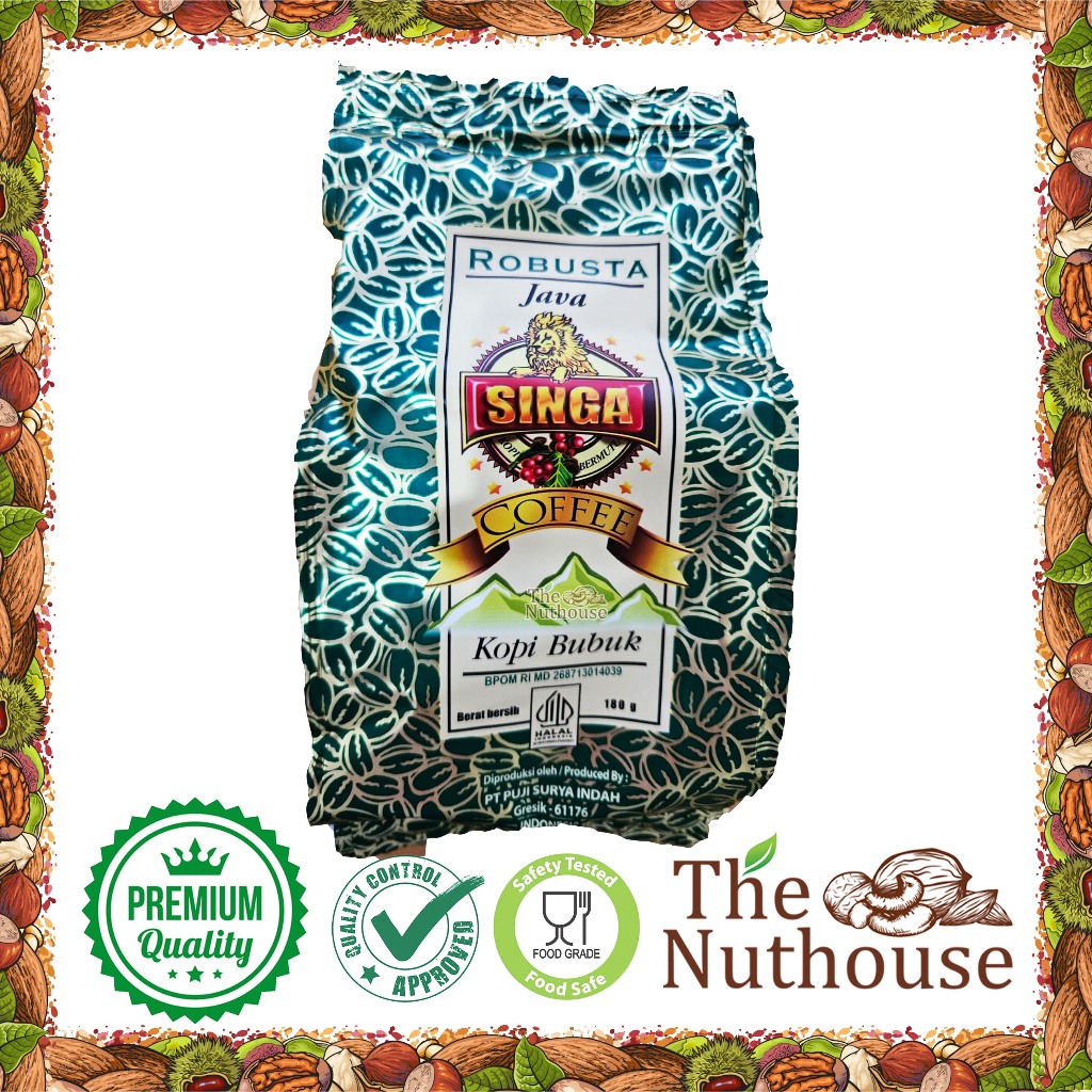 LION Coffee Robusta Java / Ground Coffee / Coffee 180gr [HALAL ...