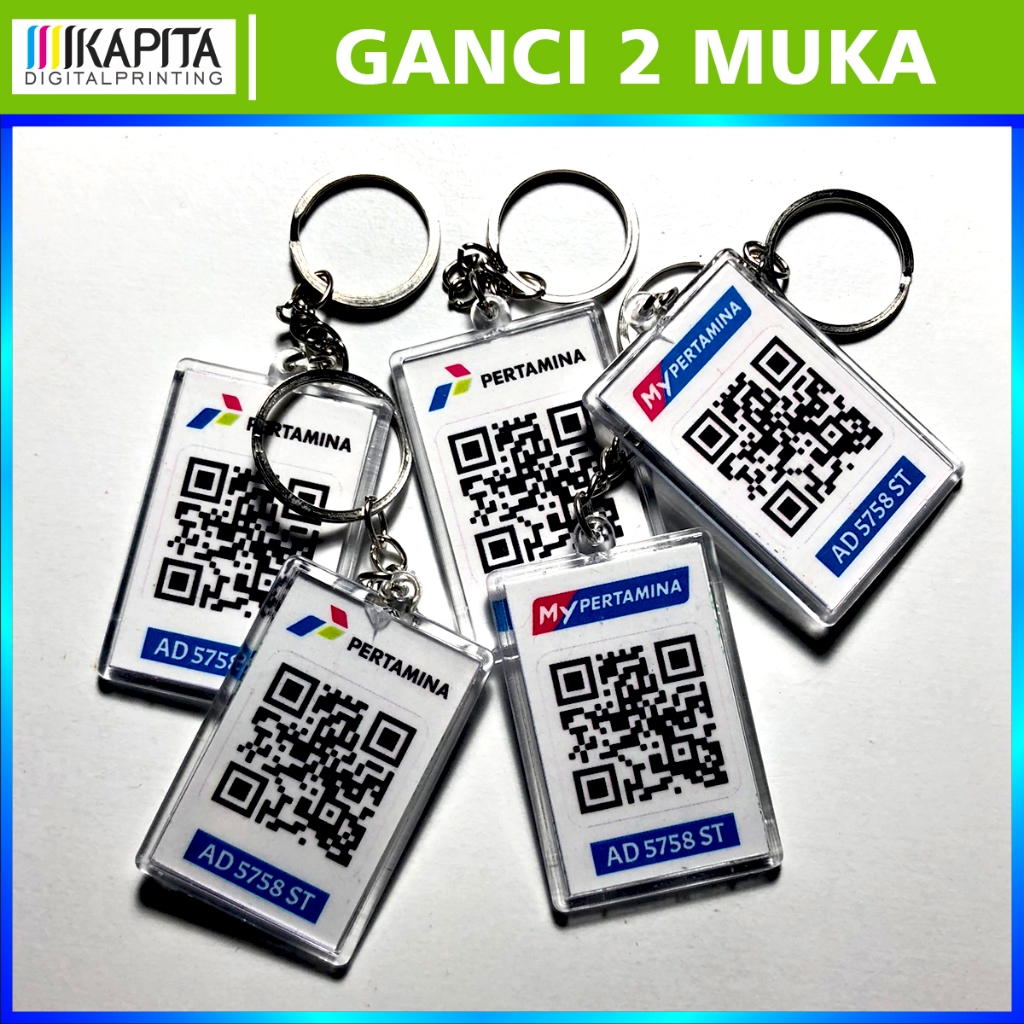 GANTUNGAN (1 Anniversary) Print custom pertamina barcodes | Pertamina ...