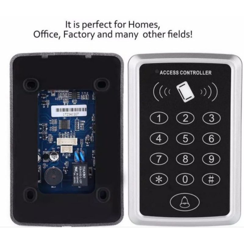 Standalone Access Door RFID 125khz Access Control Reader | Shopee ...