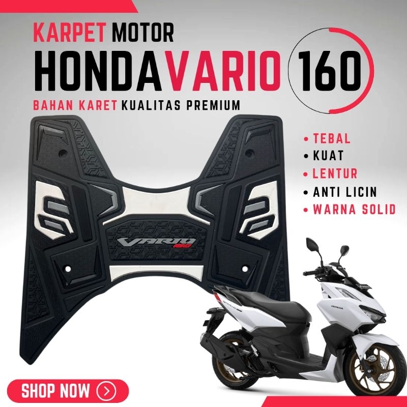 HONDA VARIO 160 MOTORCYCLE STEP CARPET | VARIO 160 VARIATION ...