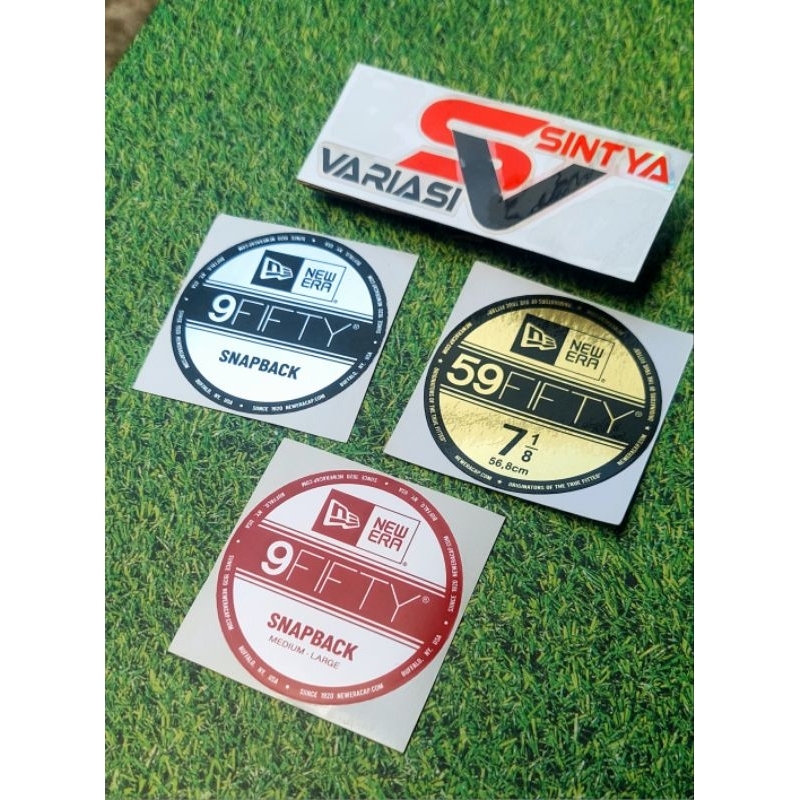 Sticker NEW ERA 59FIFTY AND 9 FIFTY STICKER PRINCUTT | Shopee Philippines