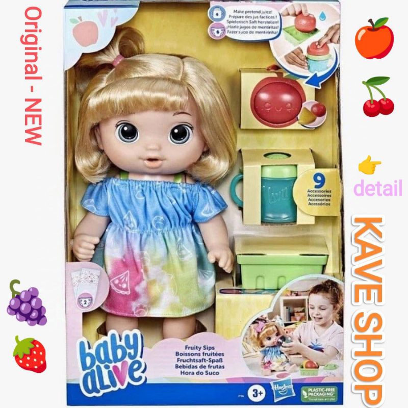 Baby Alive - Baby Alive - Medicine Baby - Fruity Apple - Peppa - Grows Up Happy - Baby Alive ...