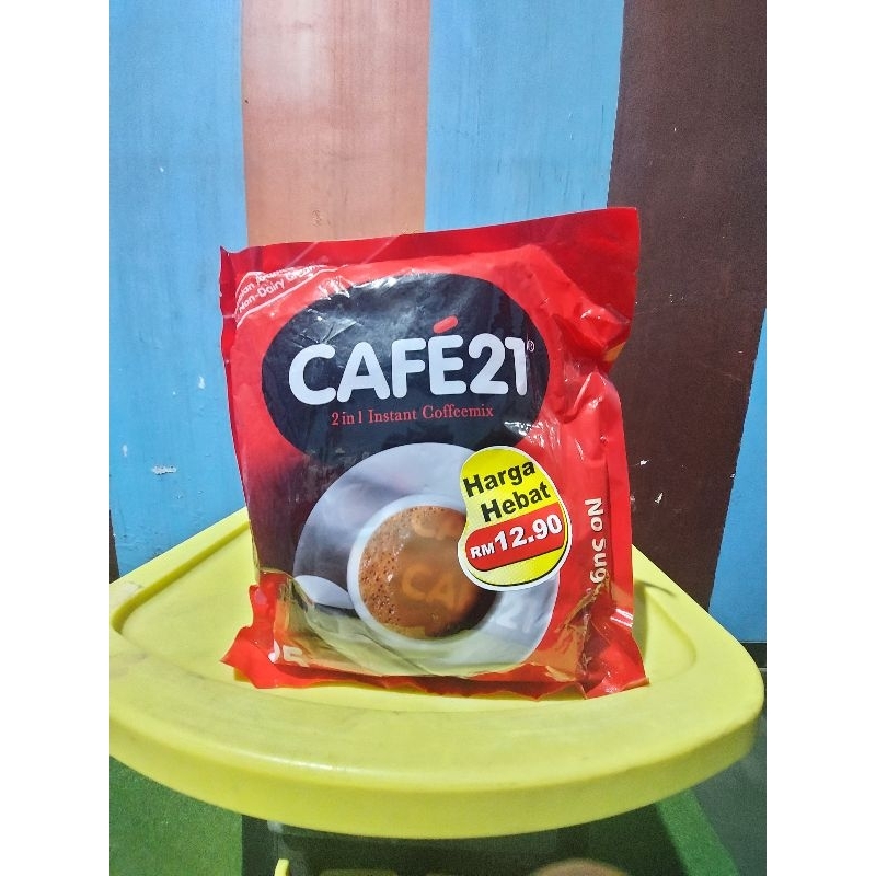 Cafe 21 Instant Coffee Mix 2in1 No Sugar Cafe21 Malaysian Coffee Mix ...
