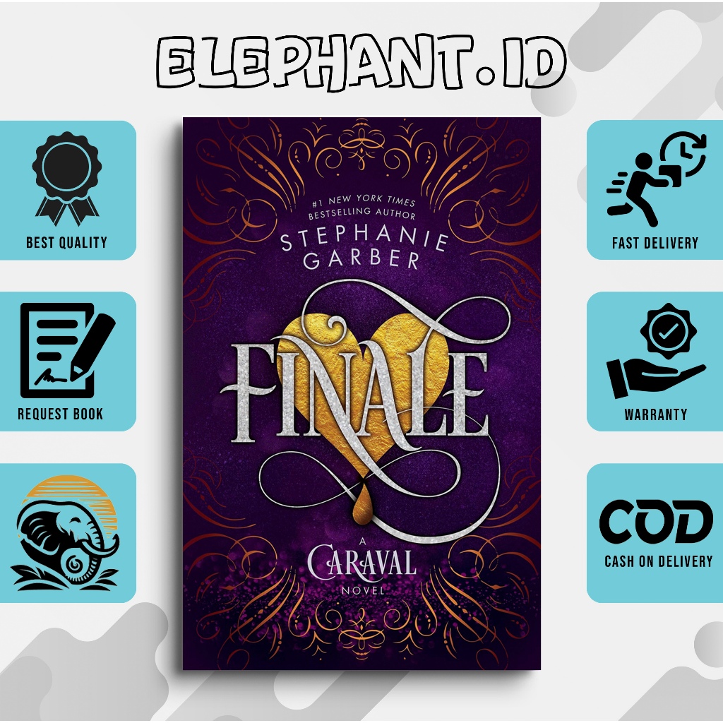 Finale (Caraval, 3) by Stephanie Garber (English) | Shopee Philippines