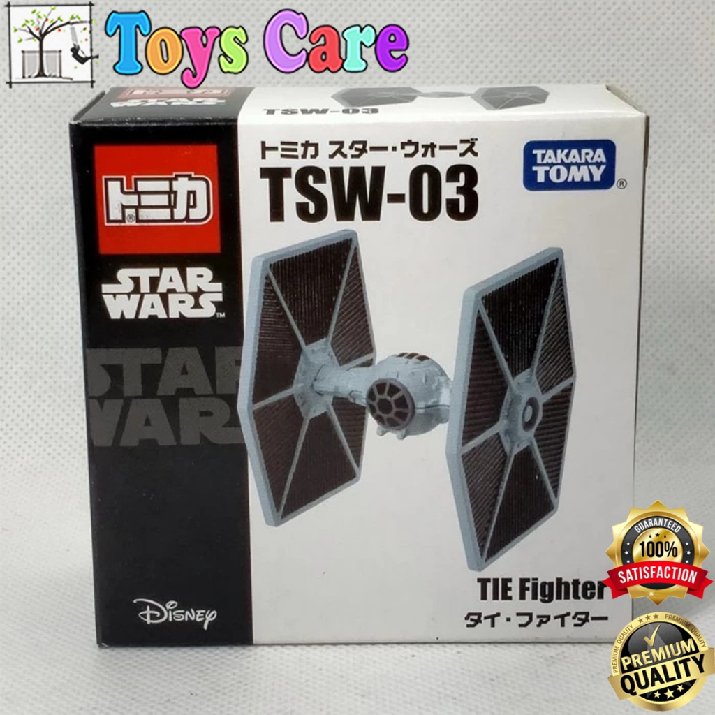 Tomica Star Wars TSW 03 Tie Fighter Satellite Outer Space Original ...