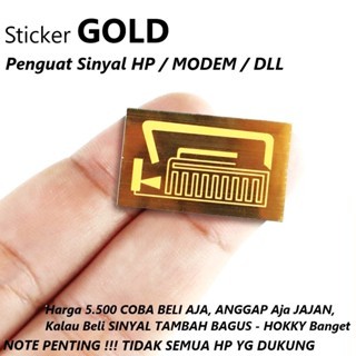 Silent!! Signal Booster STICKER / SIGNAL Antenna / GOLD / SKIN STICKER ...