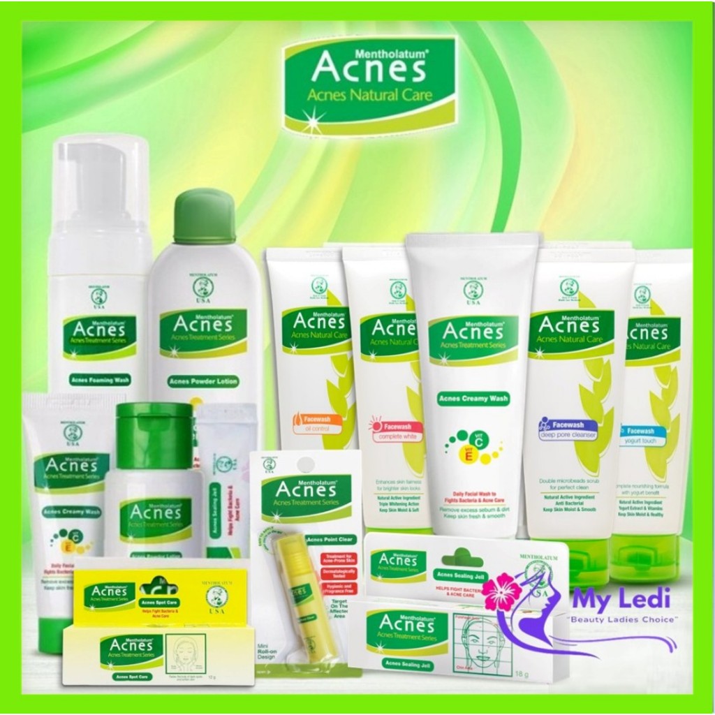 Acnes Natural Care Acne Treatment Series - Acne Facial Treatment - Acne ...