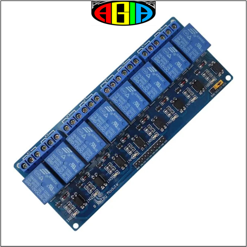 Relay 12V module 8 channel module with low level trigger optocoupler ...