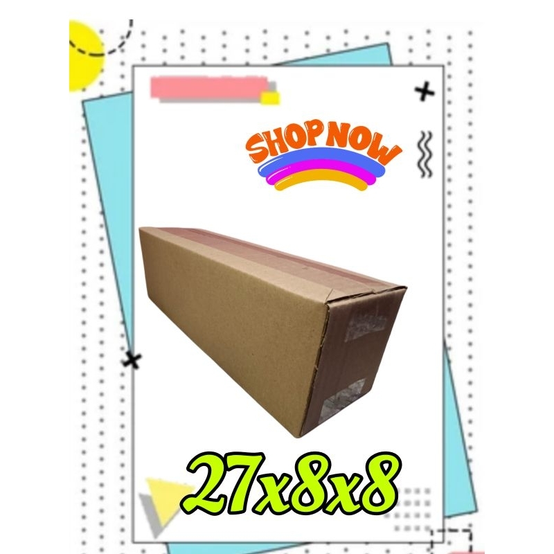 Uk packing cardboard 27x8x8 plain cardboard small cardboard | Shopee ...