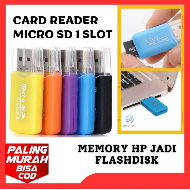 HP Micro Sd Card Reader Memory Cellphone Becomes a Flashdisk | Shopee ...