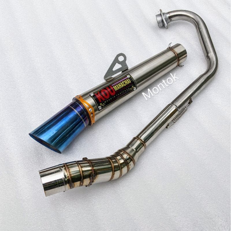 Canister Kou mahachai Open pipe Tmx 150 155 Rusi tc 150 skygo 175 125 ...