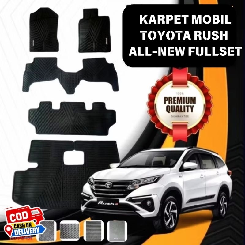 RUSH TERIOS Rubber FLOOR CARPET / RUSH TERIOS CAR Rubber CARPET / RUSH ...