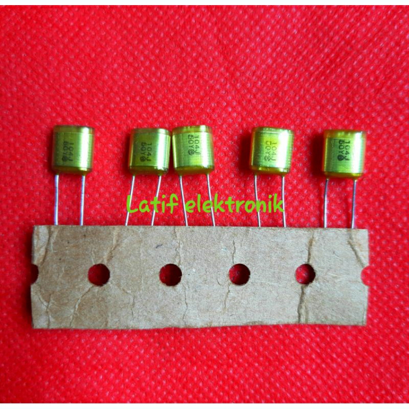Capacitor 104 100nf 50v 5% Nissie Japan | Shopee Philippines